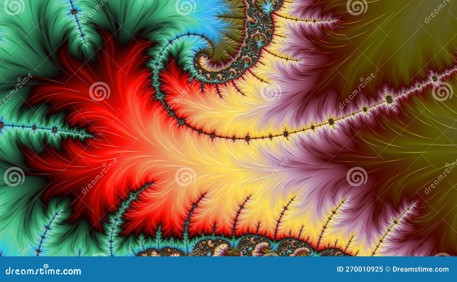 Fractal Complex Line - Mandelbrot Set Detail, Digital Artwork for ...