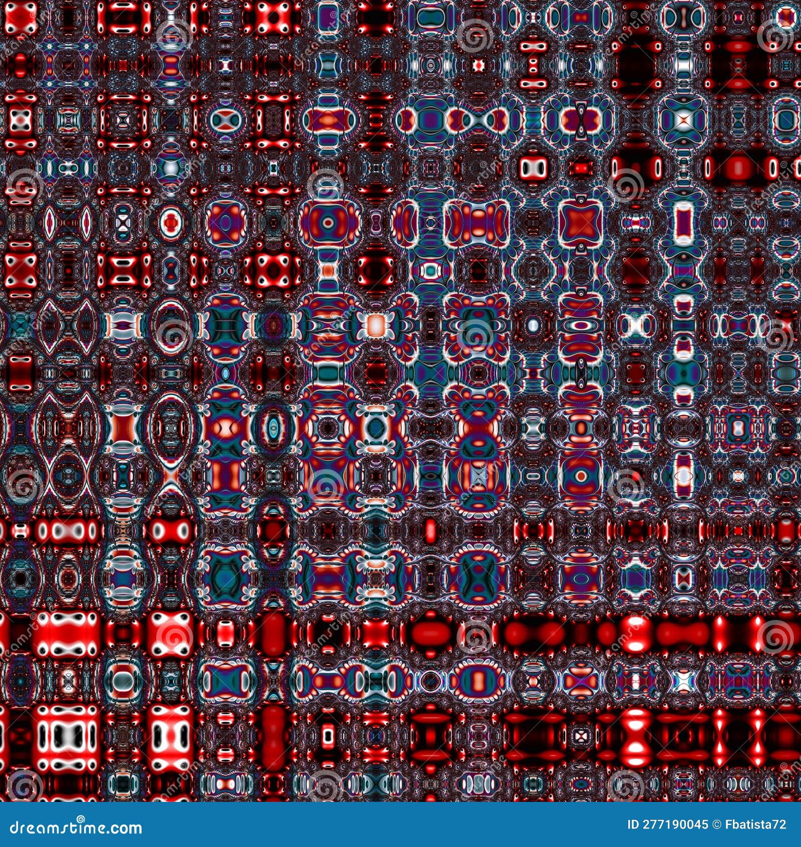 Fractal Complex Red Patterns - Mandelbrot Set Detail, Digital Artwork ...