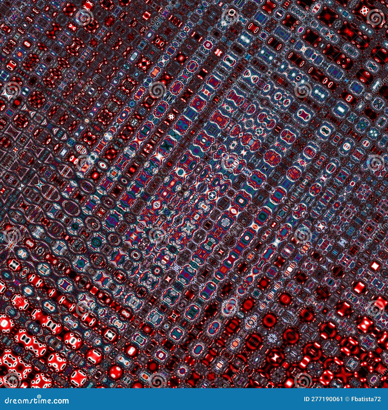 Fractal Complex Red Patterns - Mandelbrot Set Detail, Digital Artwork ...