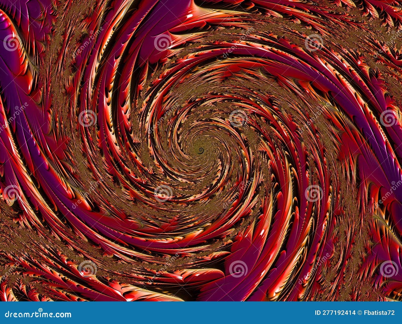 Fractal Complex Red Patterns - Mandelbrot Set Detail, Digital Artwork ...