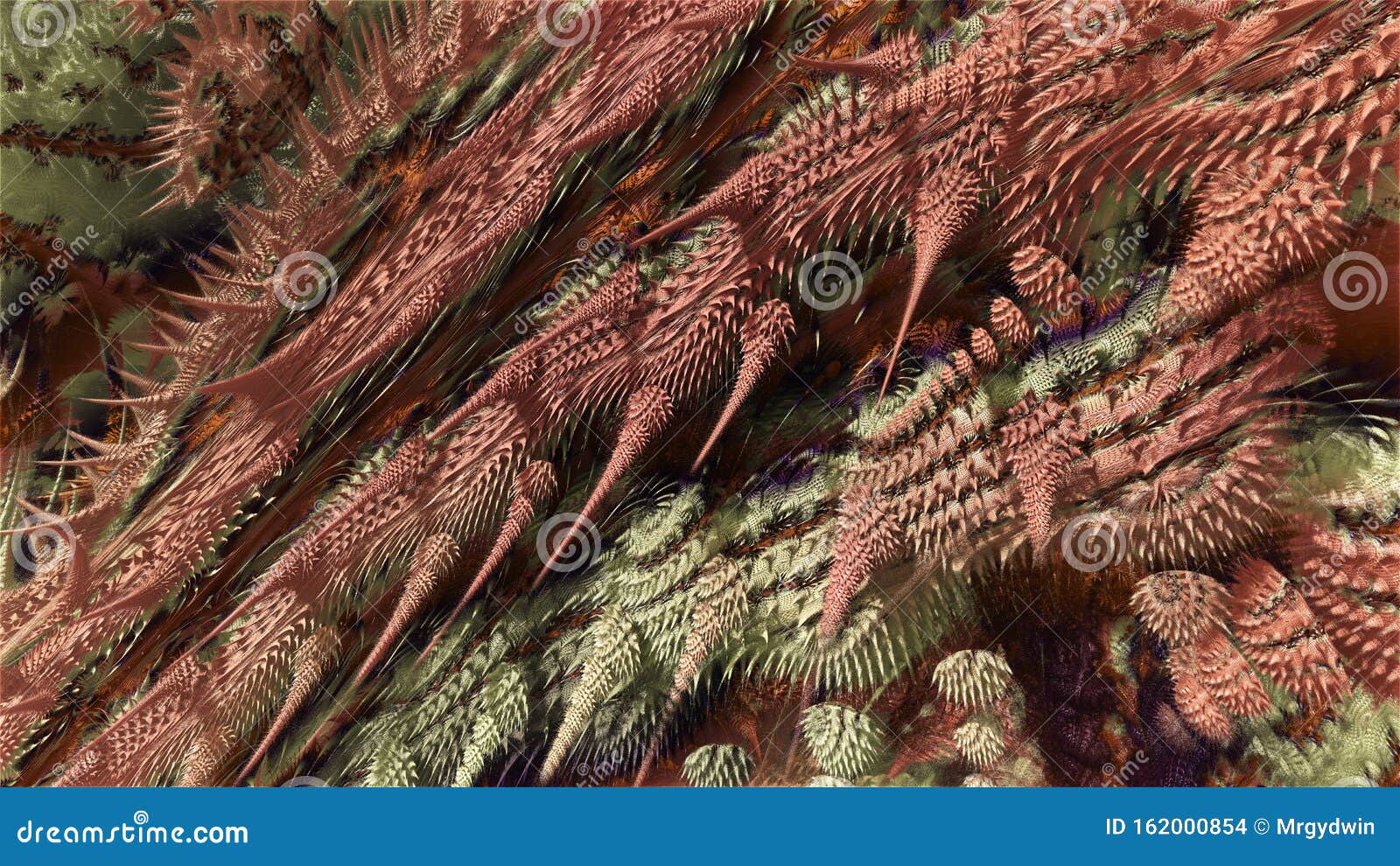 Fractal 3d. Abstract Computer Generated Fractal Design. Stock ...