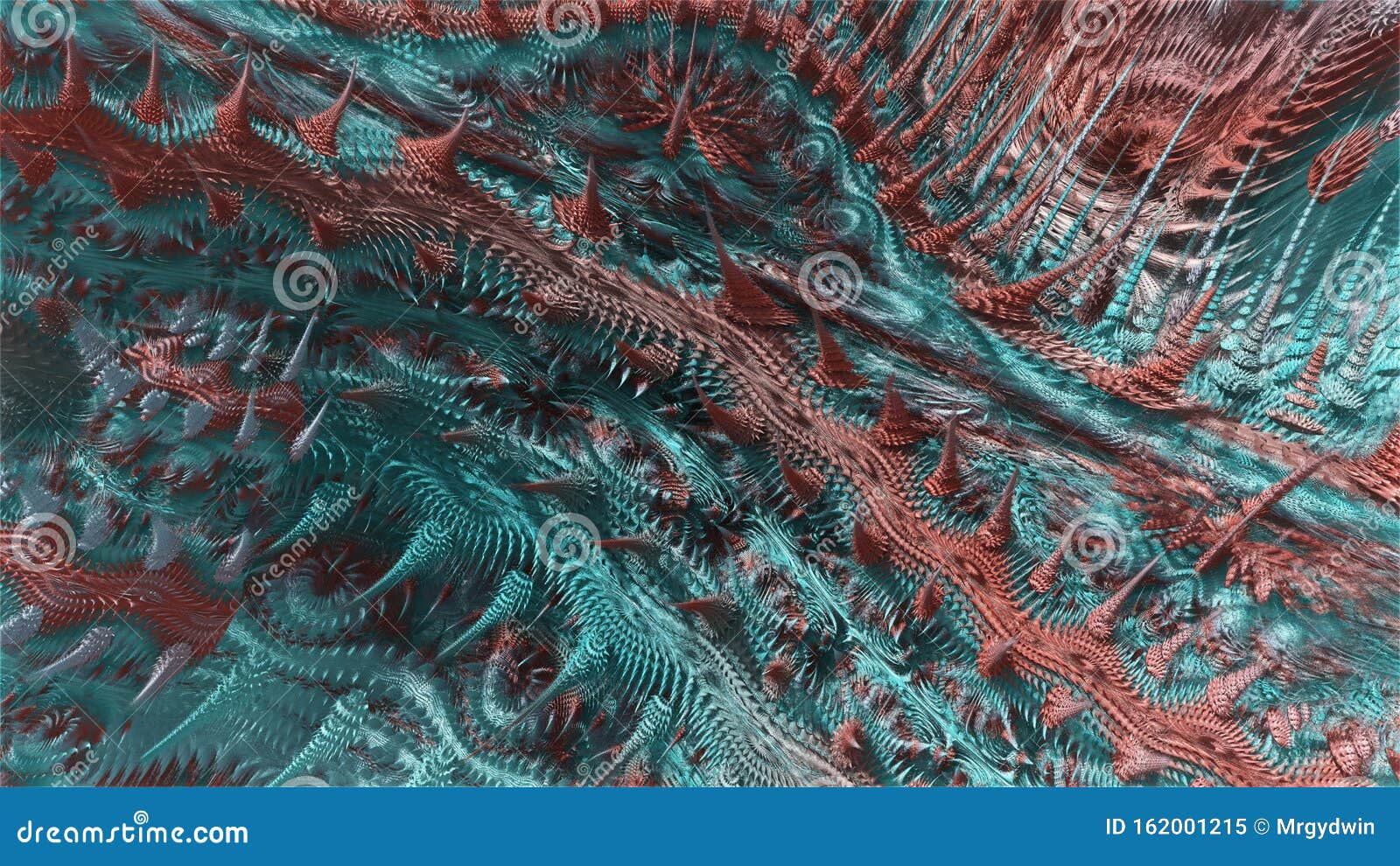 Fractal 3d. Abstract Computer Generated Fractal Design. Stock ...