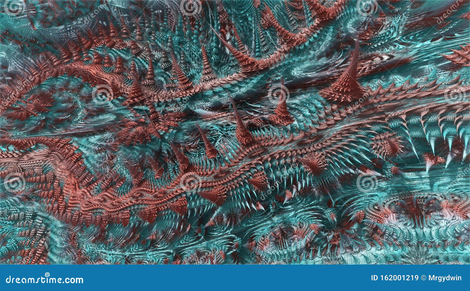 Fractal 3d. Abstract Computer Generated Fractal Design. Stock ...