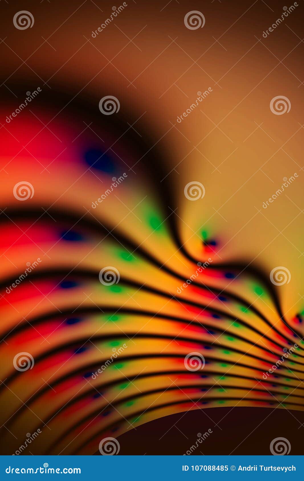 Fractal 2D Texture. Computer Illustration. Beautiful Mathematically ...