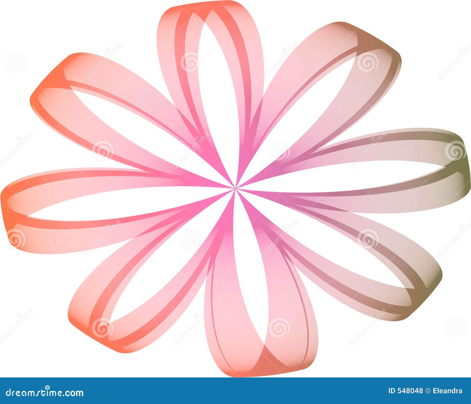 Fractal Daisy II stock illustration. Illustration of artistic - 548048