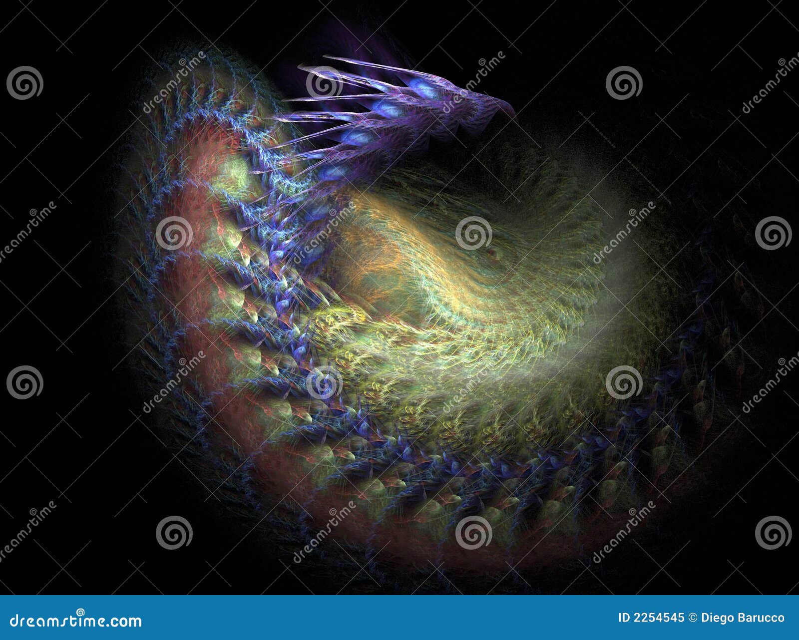Fractal Dragon Stock Illustrations – 1,028 Fractal Dragon Stock ...