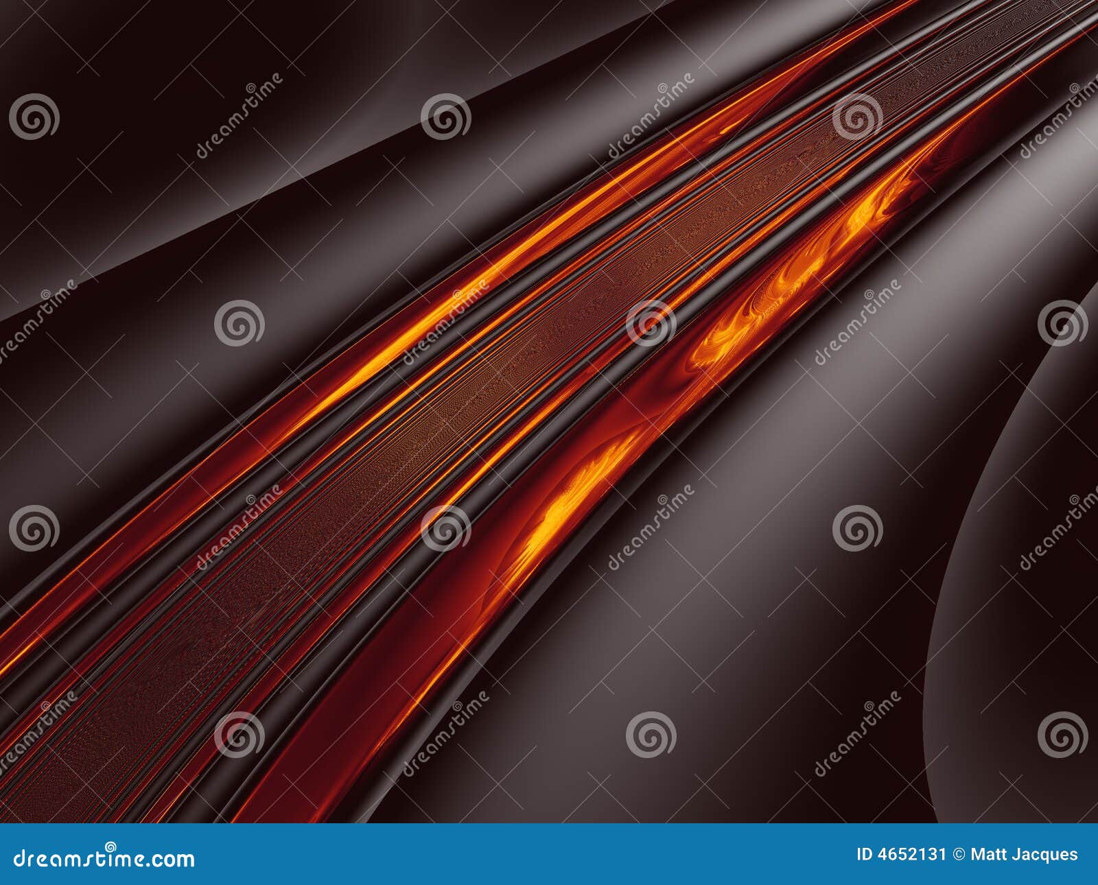 Fractal fire highway stock illustration. Illustration of burn - 4652131