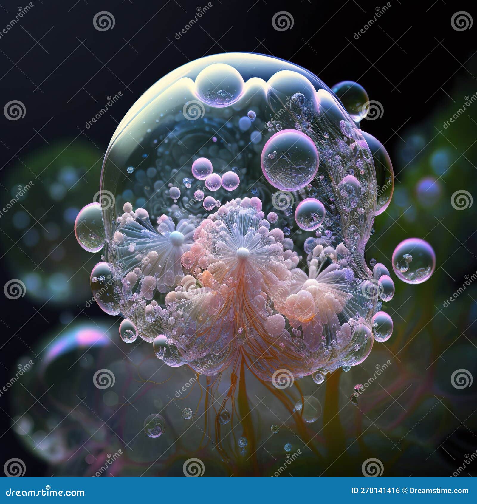 Translucent Membranes Abstract Background With Soft Color Gradient ...