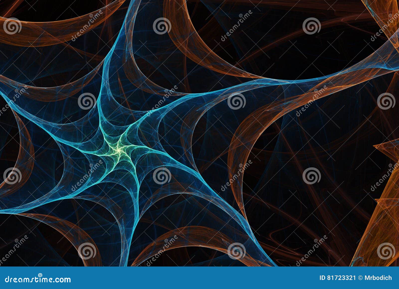 Fractal Geometry Chaos Illustration Stock Illustration - Illustration ...