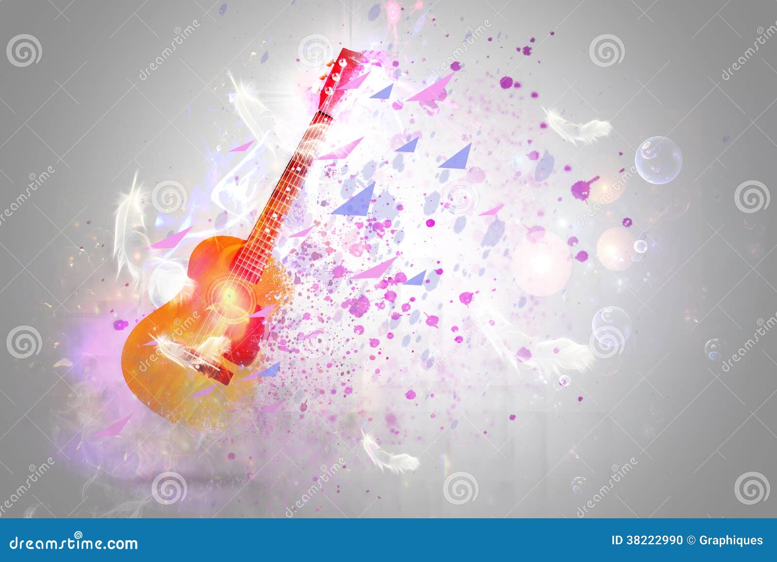 Fractal Guitar Fantasy Stock Illustrations – 3 Fractal Guitar Fantasy ...