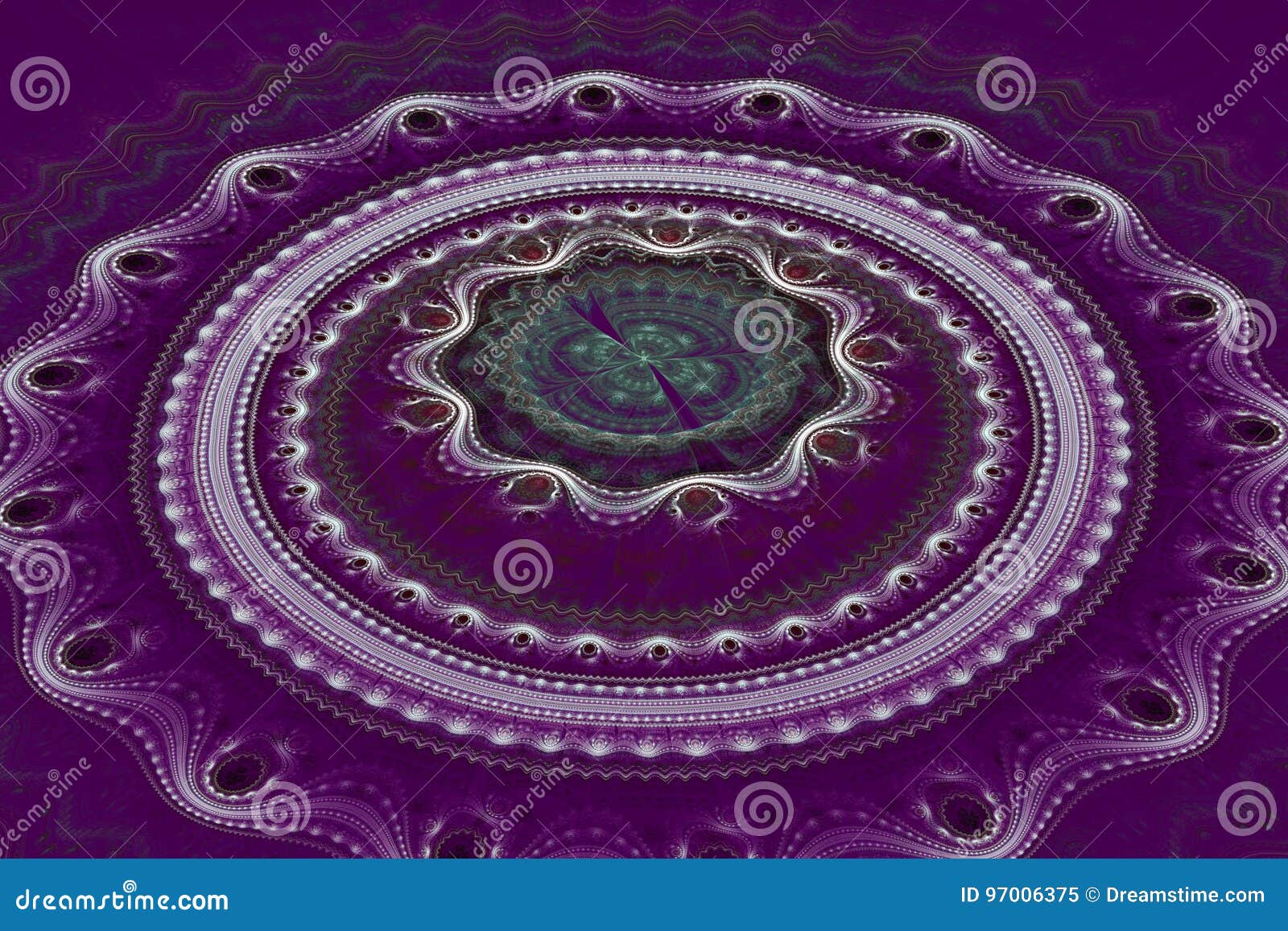 Fractal Of Julia Type In Brown Background Royalty-Free Stock ...