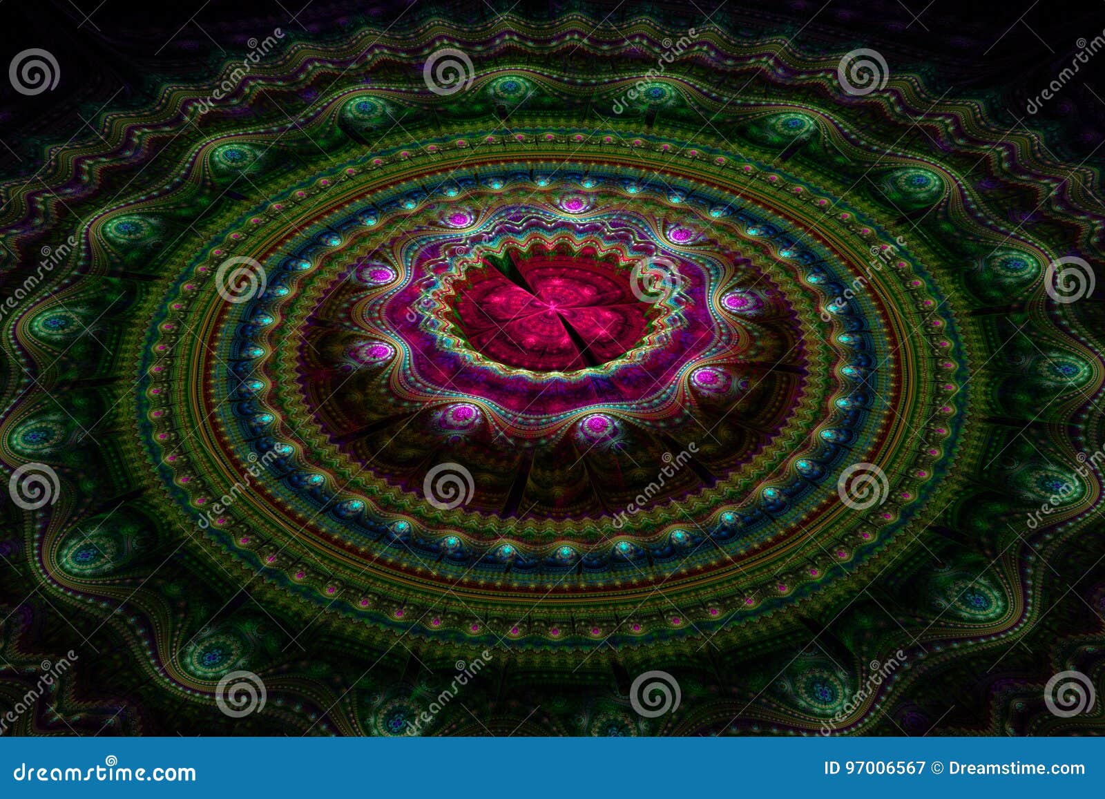 Fractal Of Julia Type In Brown Background Royalty-Free Stock ...