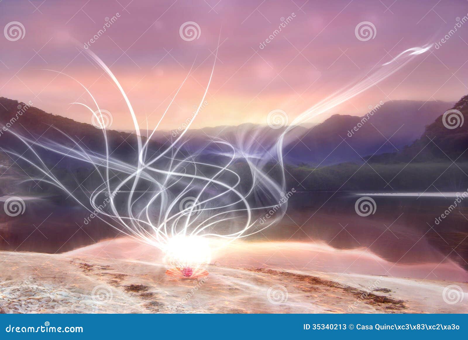 Fractal light stock image. Image of sand, royalty, freedom - 35340213