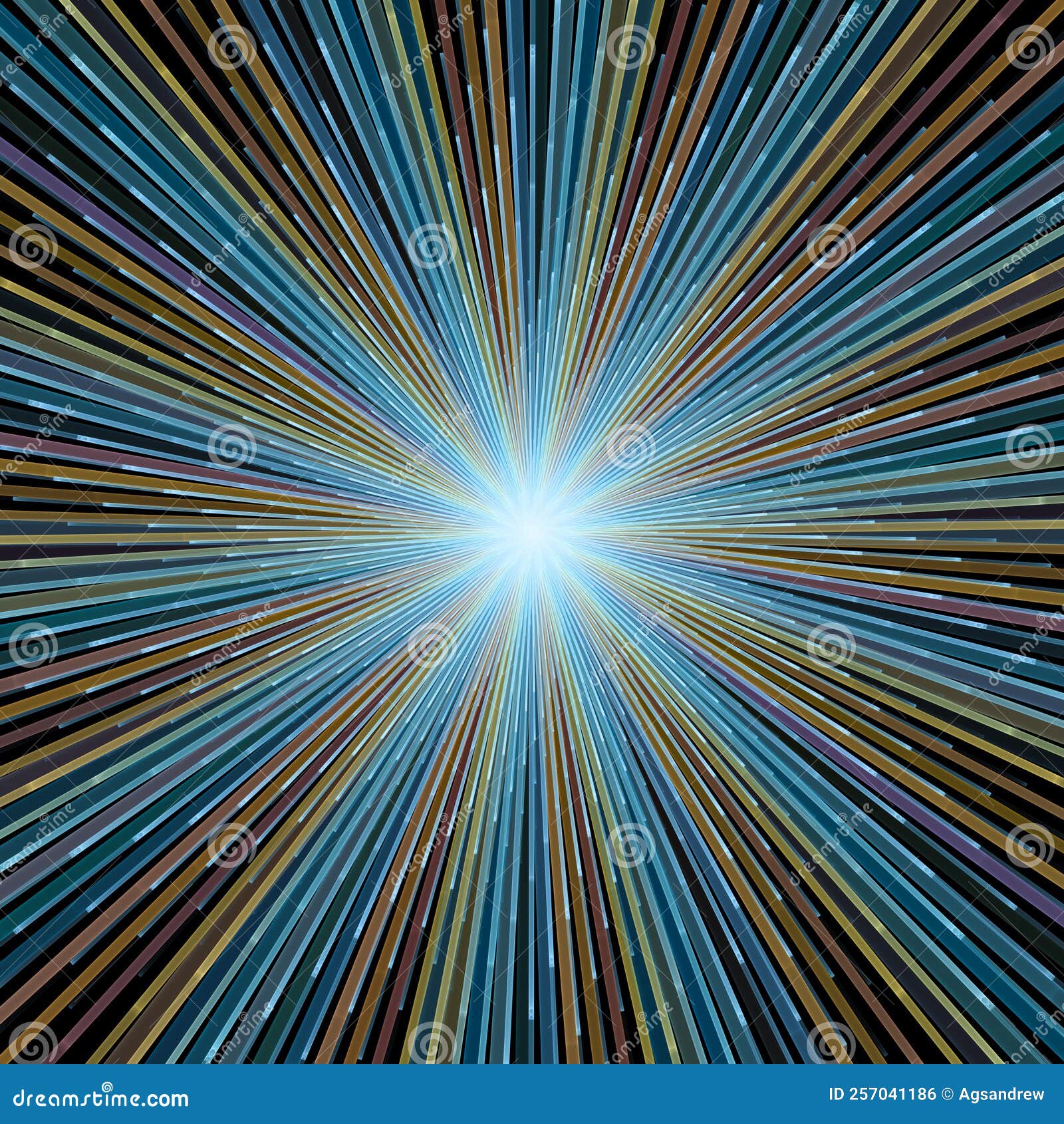 Fractal Line Burst stock illustration. Illustration of line - 257041186