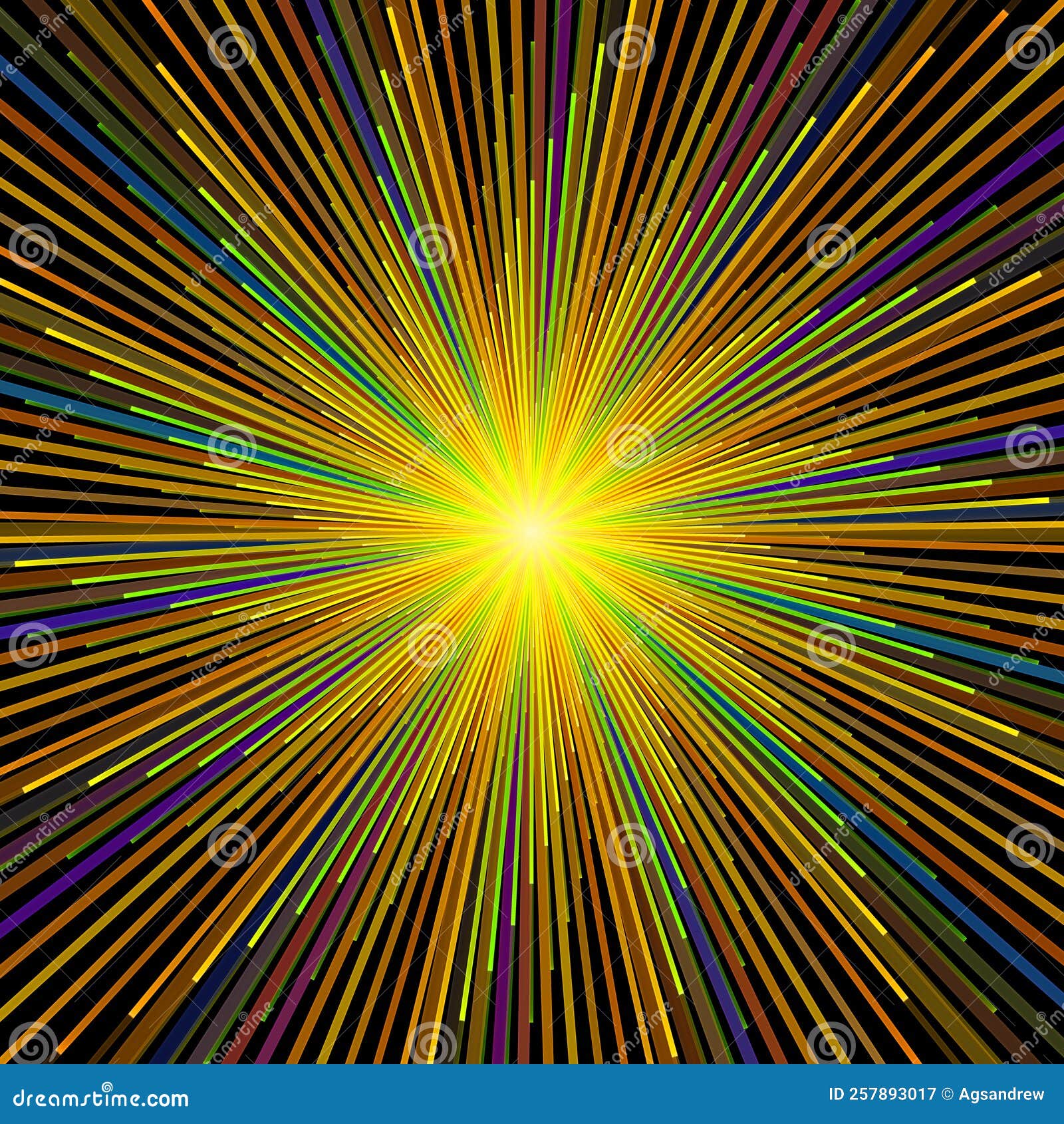 Fractal Line Burst stock illustration. Illustration of radiate - 257893017