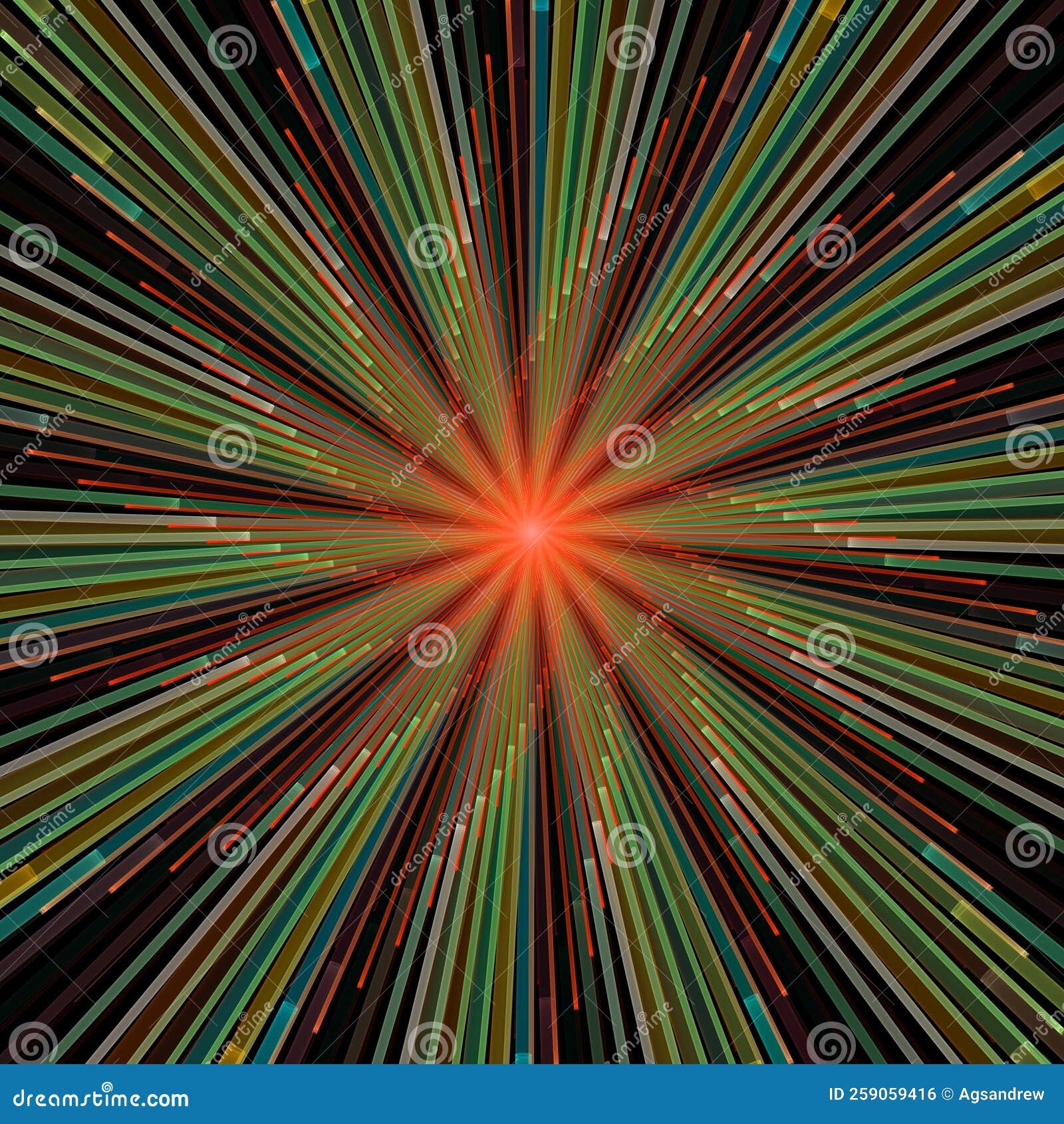 Fractal Line Burst stock illustration. Illustration of emit - 259059416