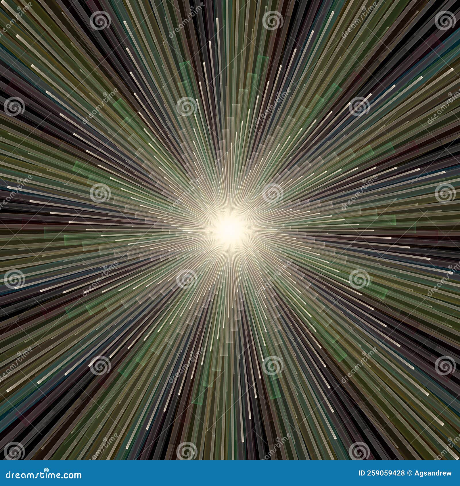 Fractal Line Burst stock illustration. Illustration of vortex - 259059428