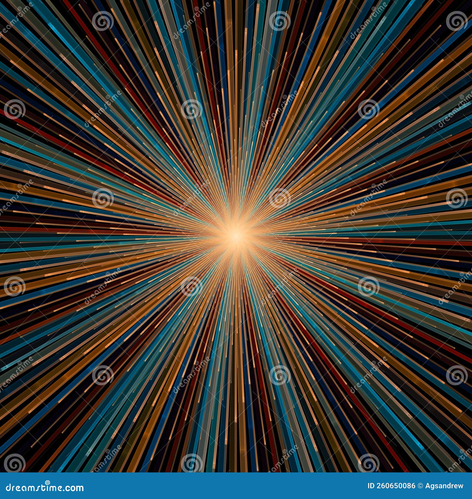 Fractal Line Burst stock illustration. Illustration of radiate - 260650086