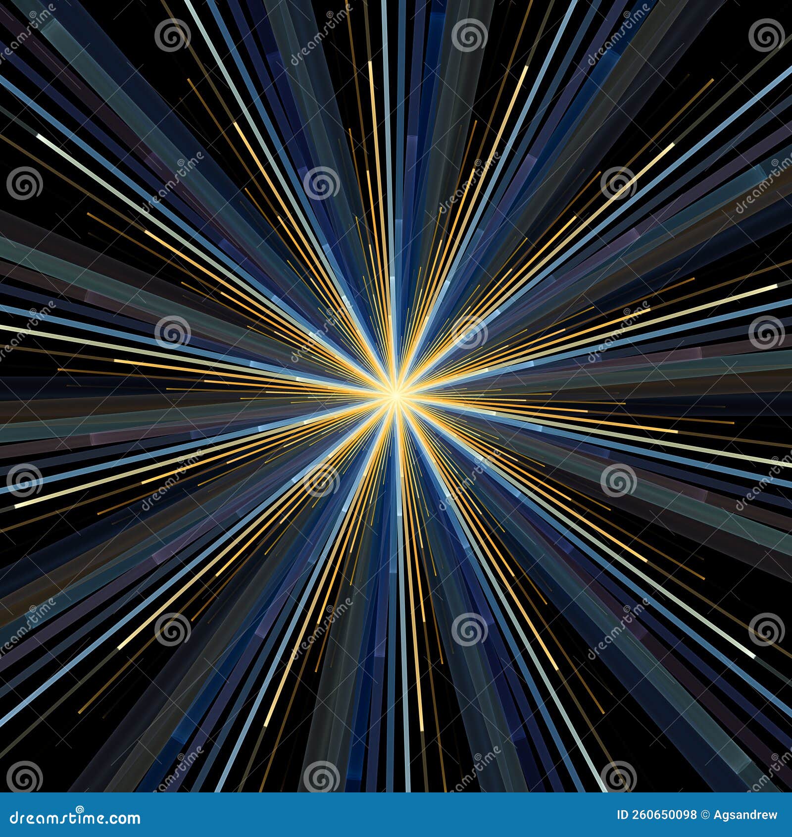 Fractal Line Burst stock illustration. Illustration of burst - 260650098