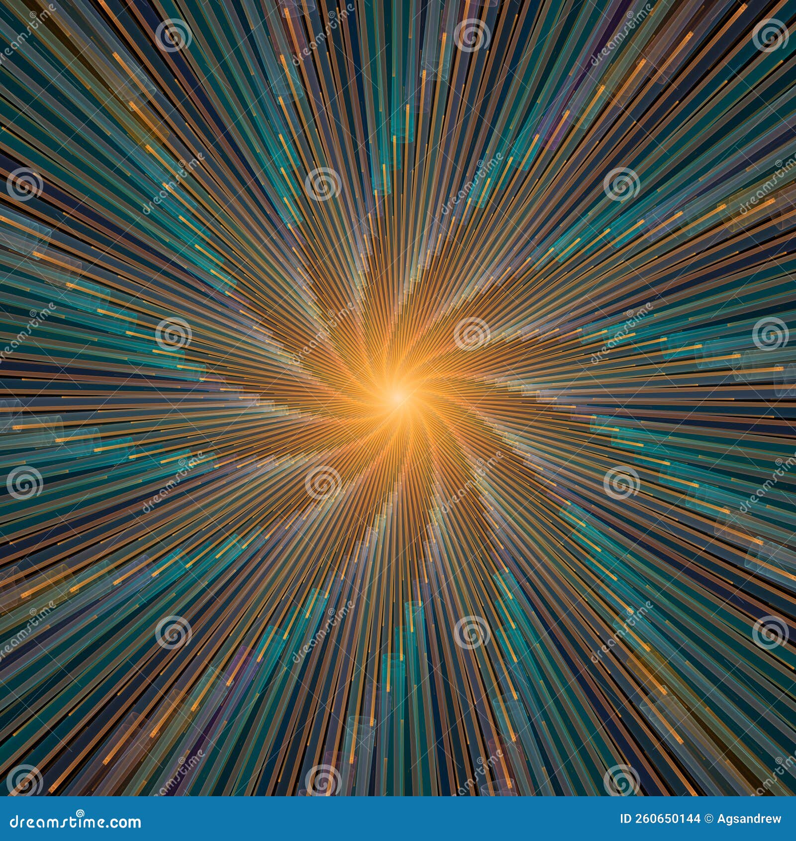 Fractal Line Burst stock illustration. Illustration of gradient - 260650144