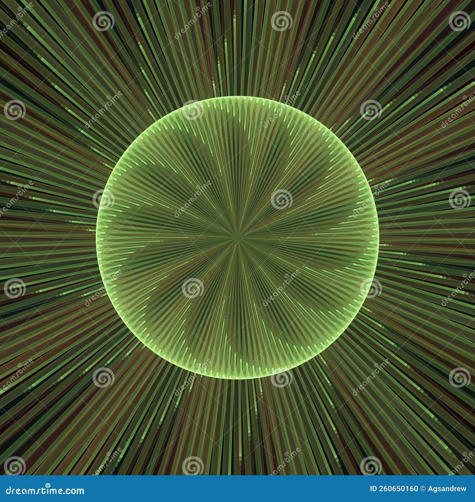 Fractal Line Burst stock illustration. Illustration of abstract - 260650160