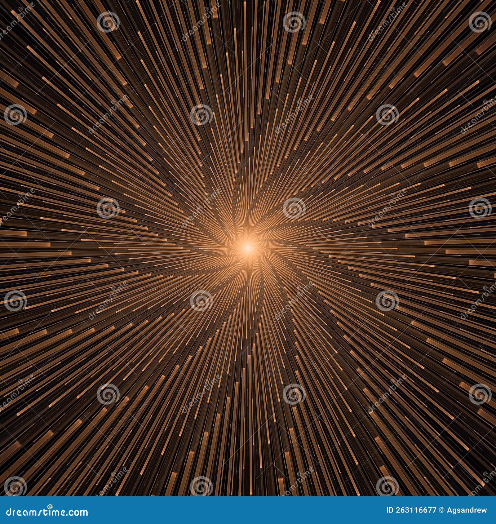 Fractal Line Burst stock illustration. Illustration of radial - 263116677