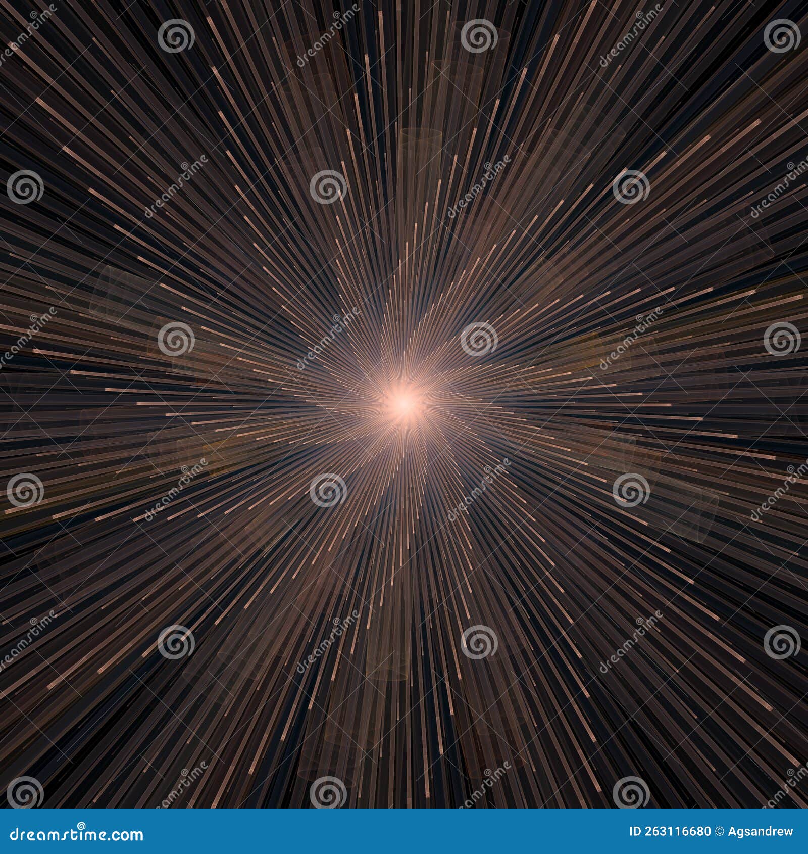 Fractal Line Burst stock illustration. Illustration of radial - 263116680