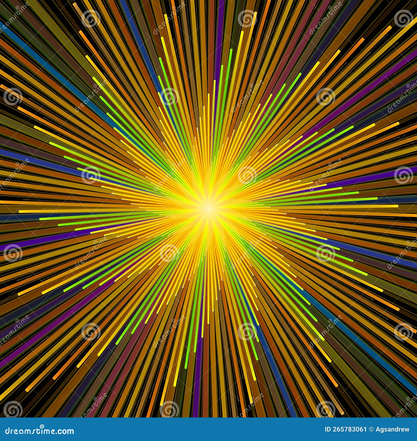 Fractal Line Burst stock illustration. Illustration of element - 265783061