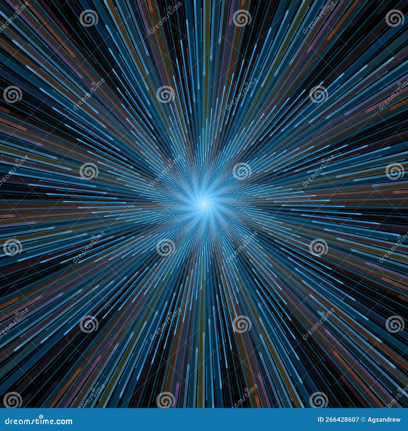 Fractal Line Burst stock illustration. Illustration of fractal - 266428607