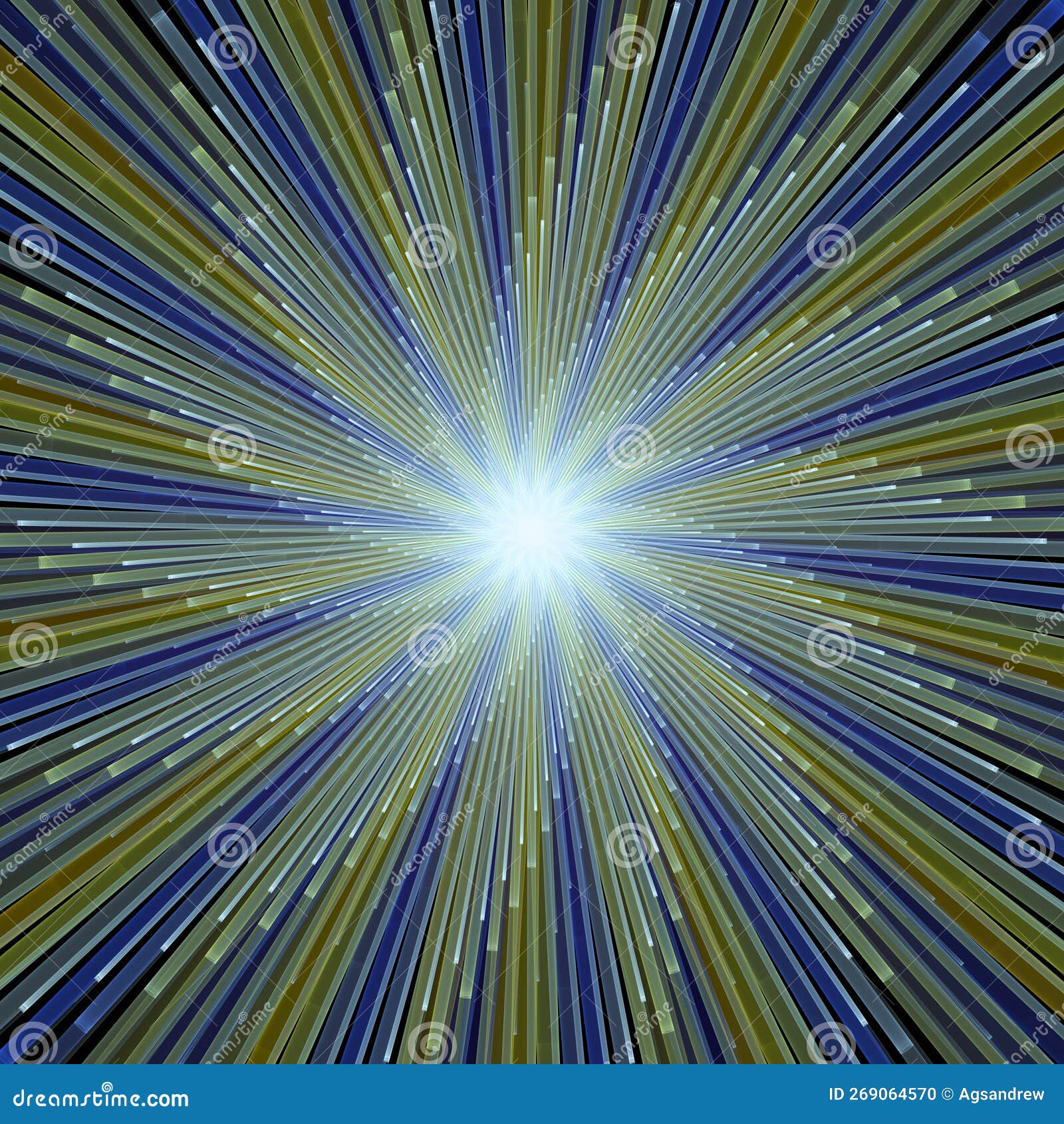 Fractal Line Burst stock illustration. Illustration of line - 269064570