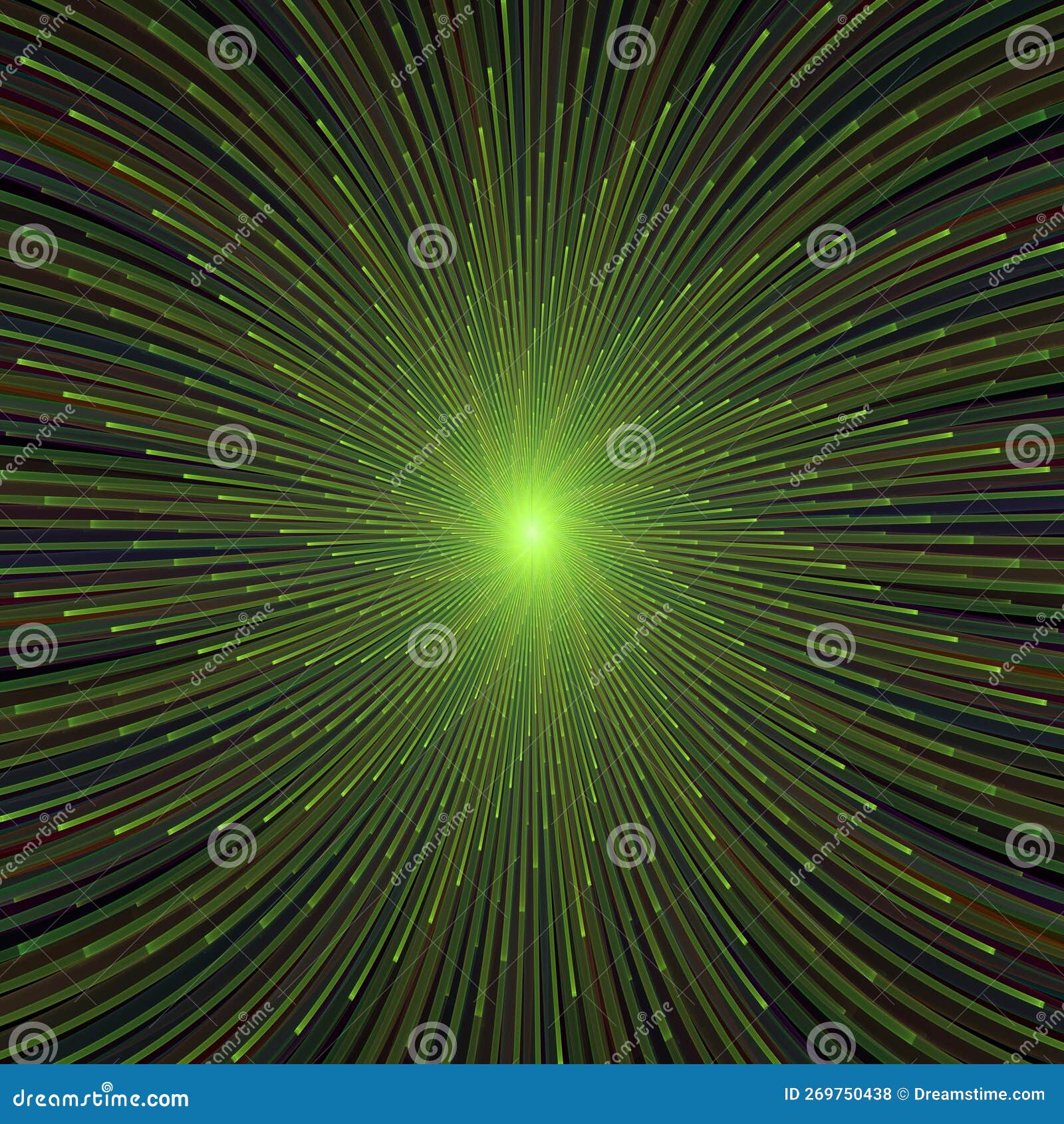 Fractal Line Burst stock photo. Image of series, detail - 269750438