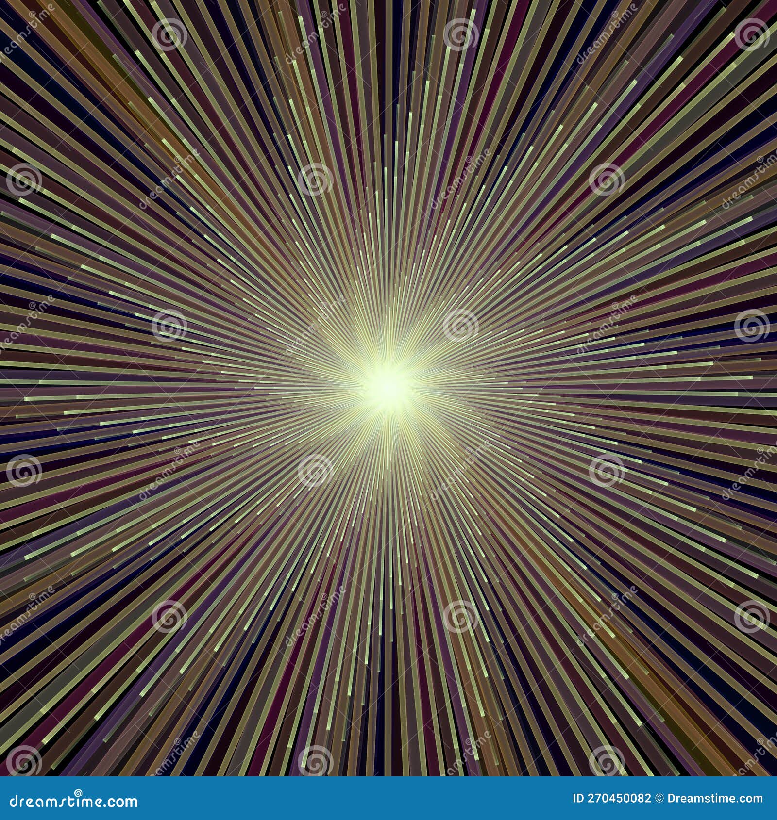 Fractal Line Burst stock illustration. Illustration of gradient - 270450082