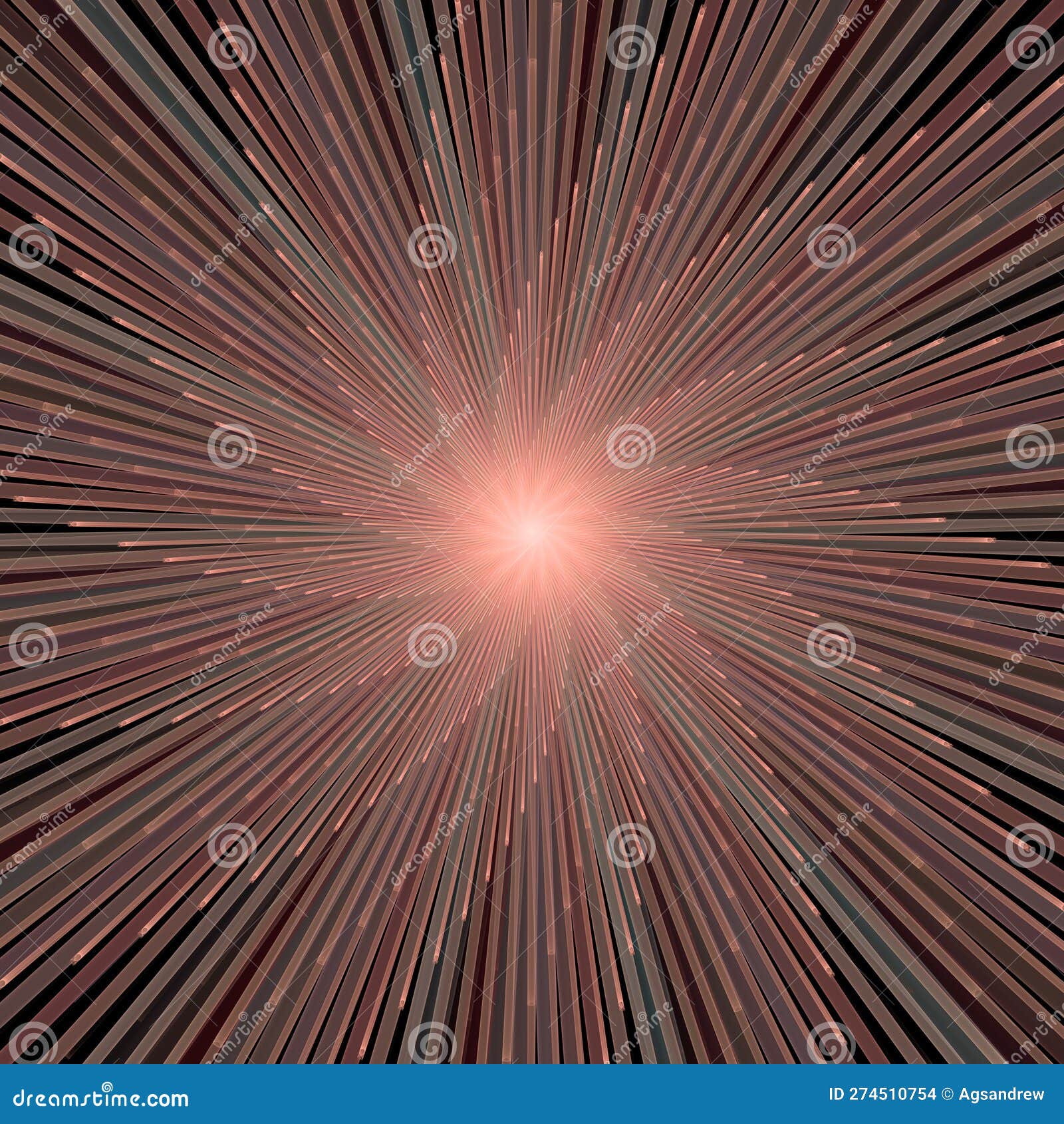 Fractal Line Burst stock illustration. Illustration of background ...