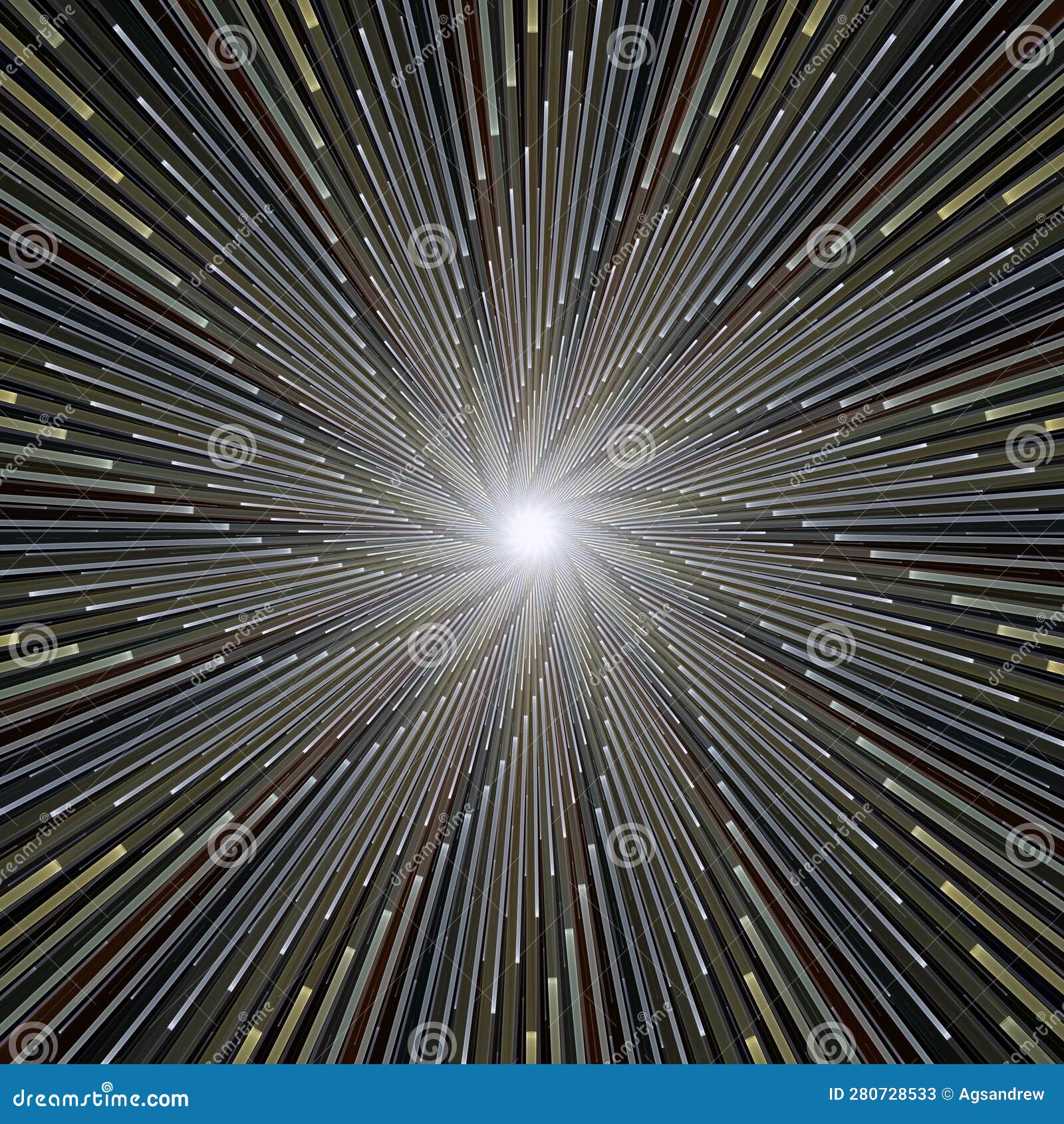 Fractal Line Burst stock illustration. Illustration of background ...