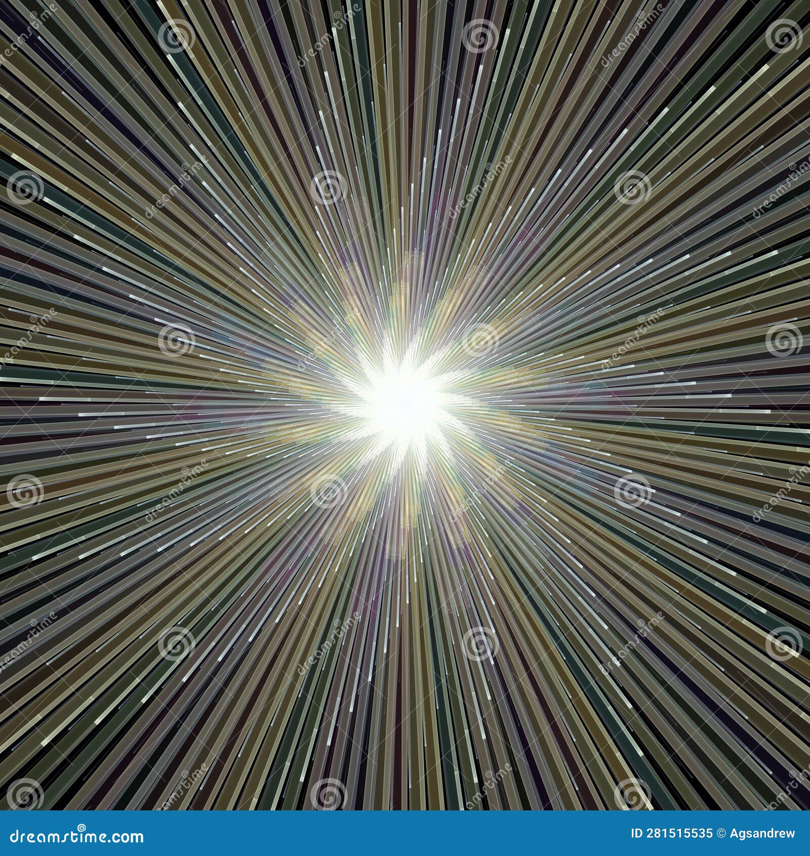 Fractal Line Burst stock illustration. Illustration of geometry - 281515535