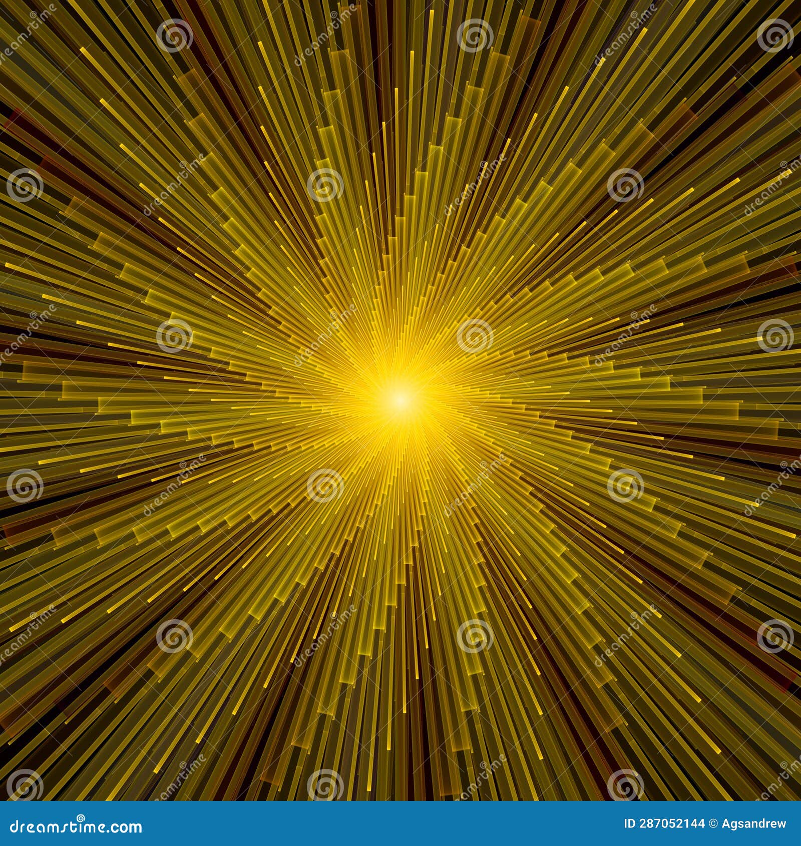 Fractal Line Burst stock photo. Image of color, fine - 287052144