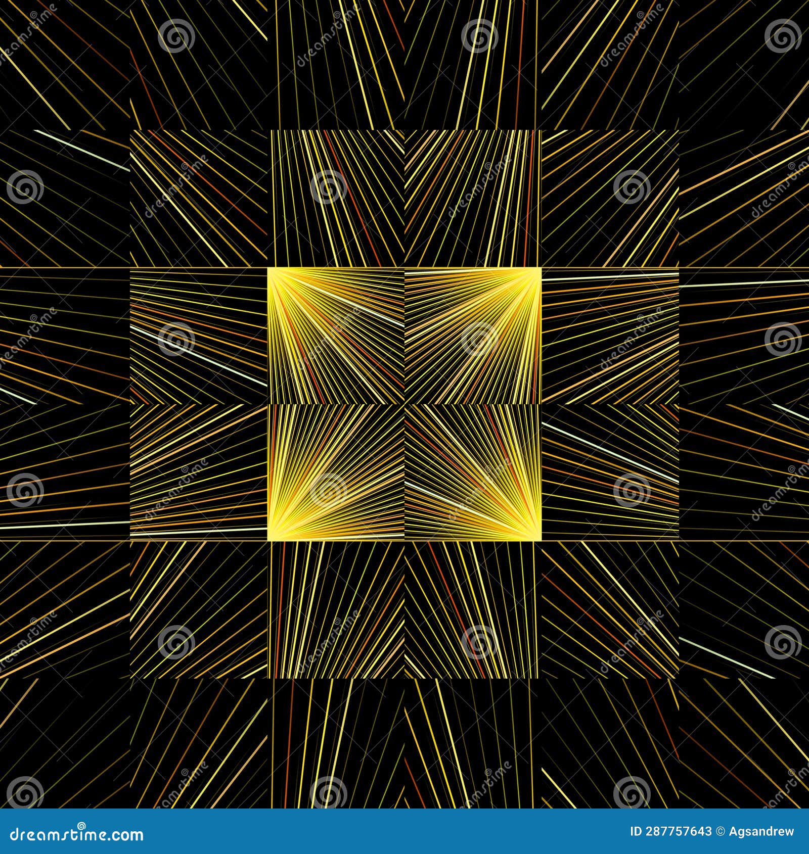 Fractal Line Burst stock illustration. Illustration of colored - 287757643
