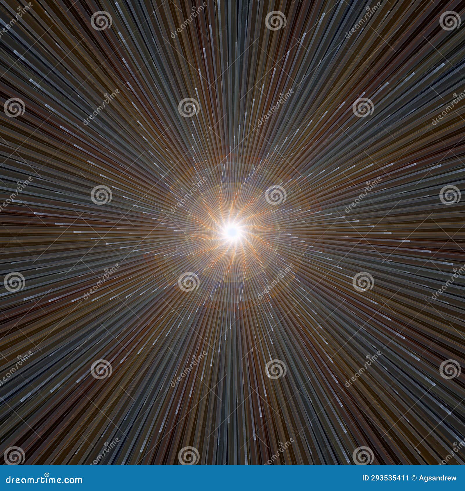 Fractal Line Burst stock image. Image of gradient, abstract - 293535411