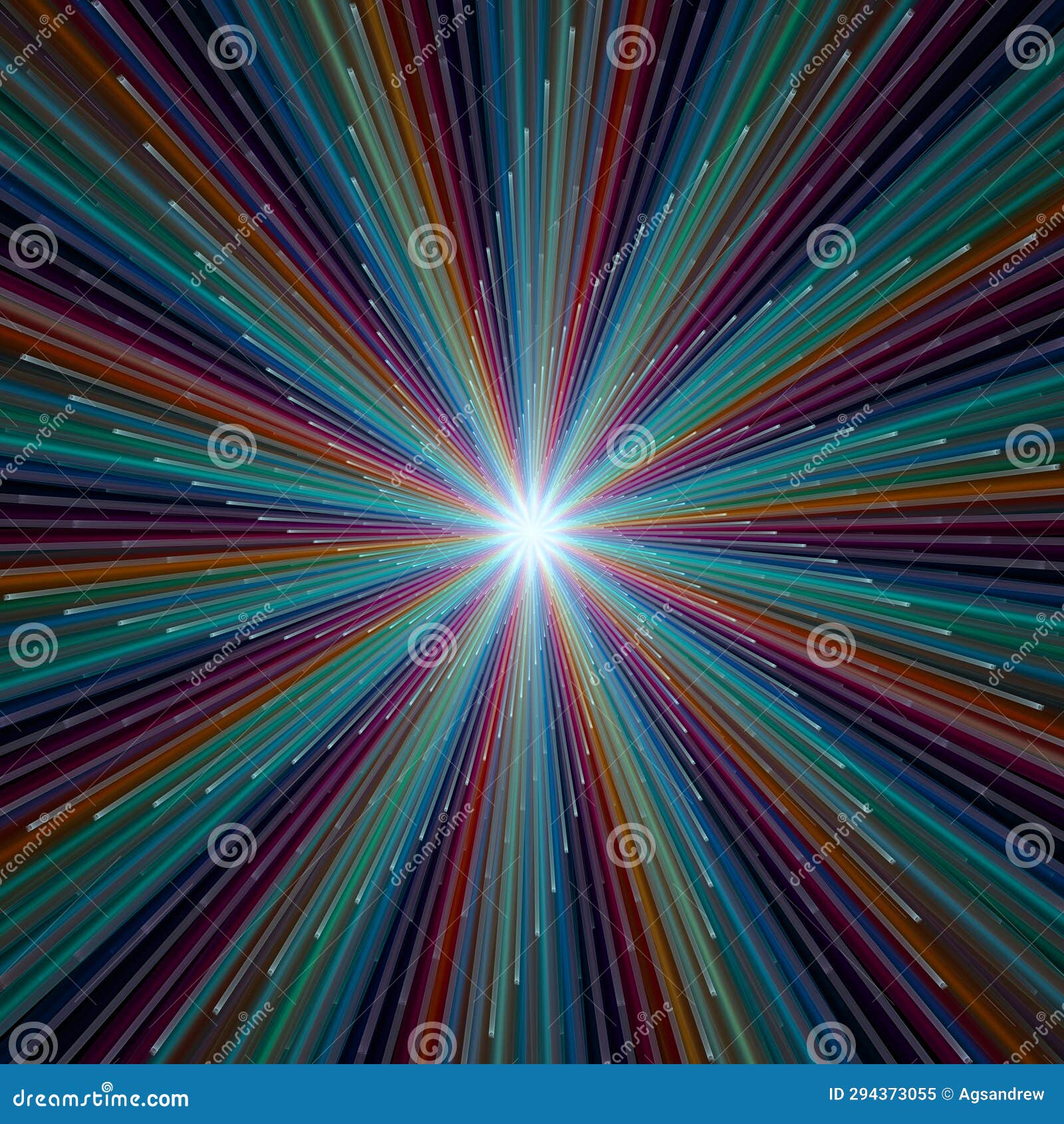 Fractal Line Burst stock illustration. Illustration of fractal - 294373055