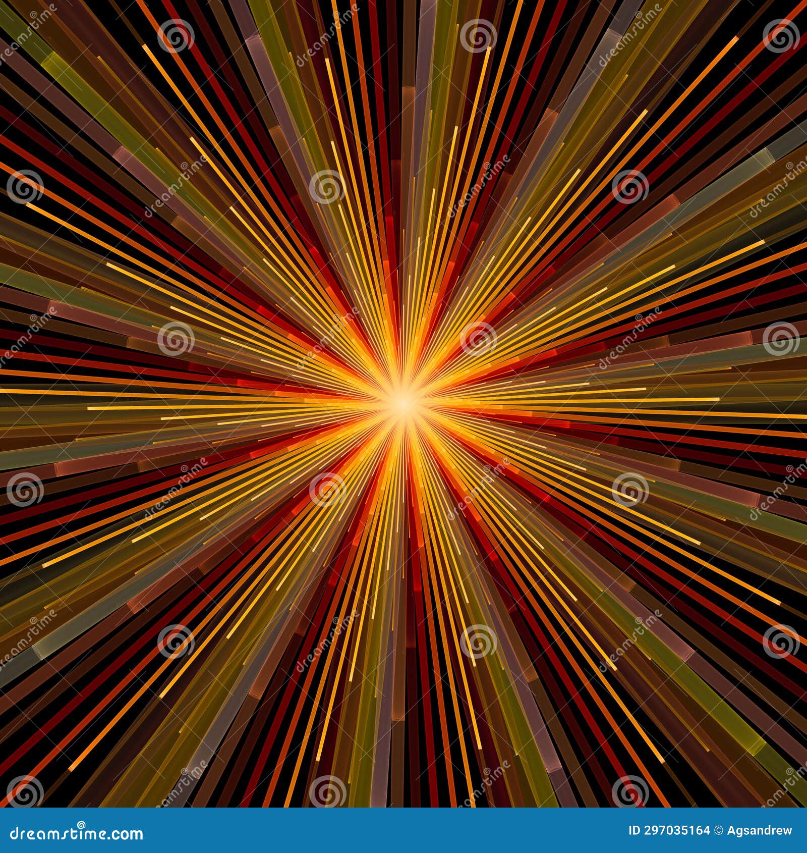 Fractal Line Burst stock illustration. Illustration of detail - 297035164