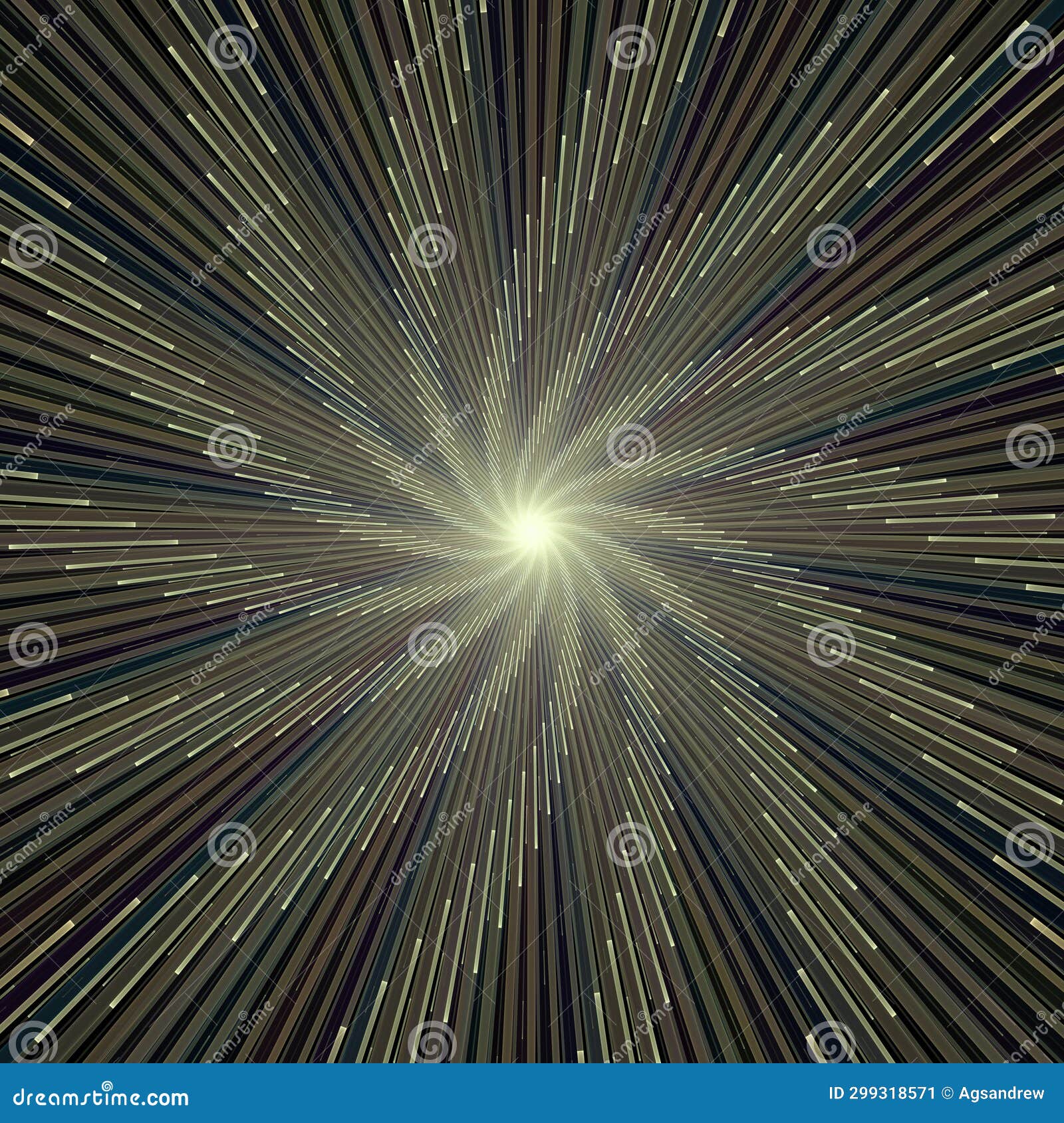 Fractal Line Burst stock image. Image of pattern, radial - 299318571