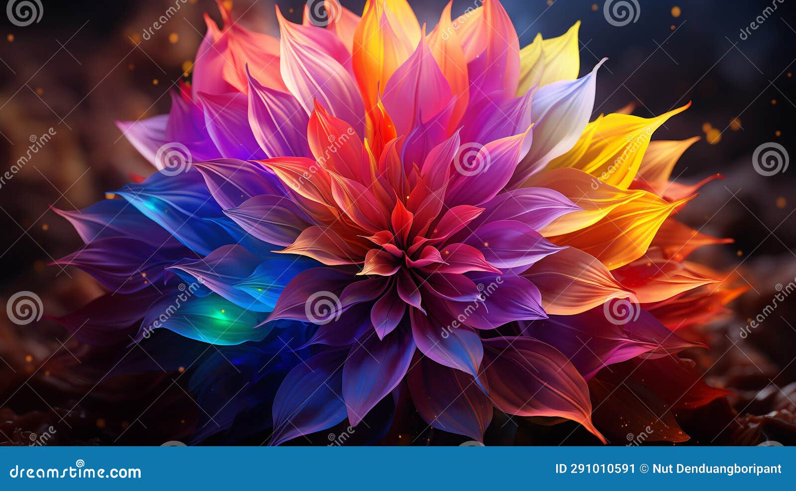 Fractal Mandala Art: Designs for a Meditative Experience Stock ...