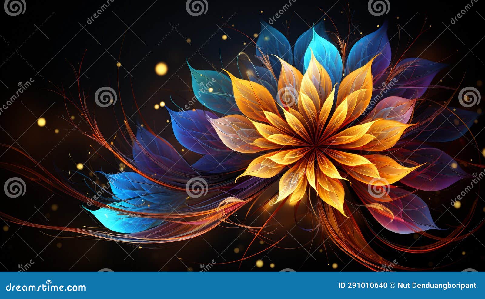 Fractal Mandala Art: Designs for a Meditative Experience Stock ...