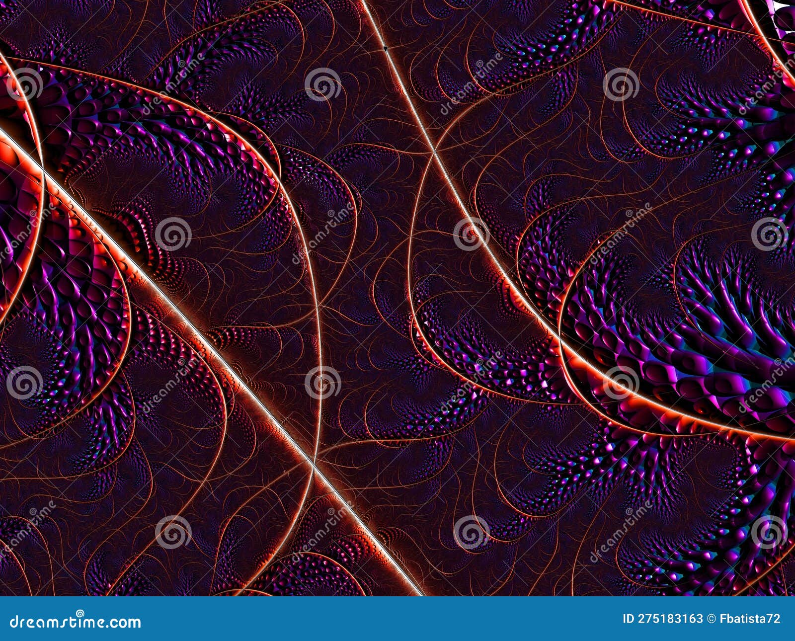 Fractal Red - Mandelbrot Set Detail, Digital Artwork for Creative ...