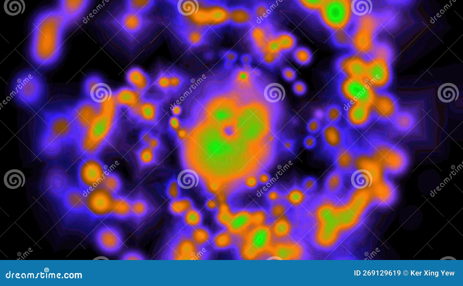 Fractal Noise Gradient Pattern Effect Stock Illustration - Illustration ...