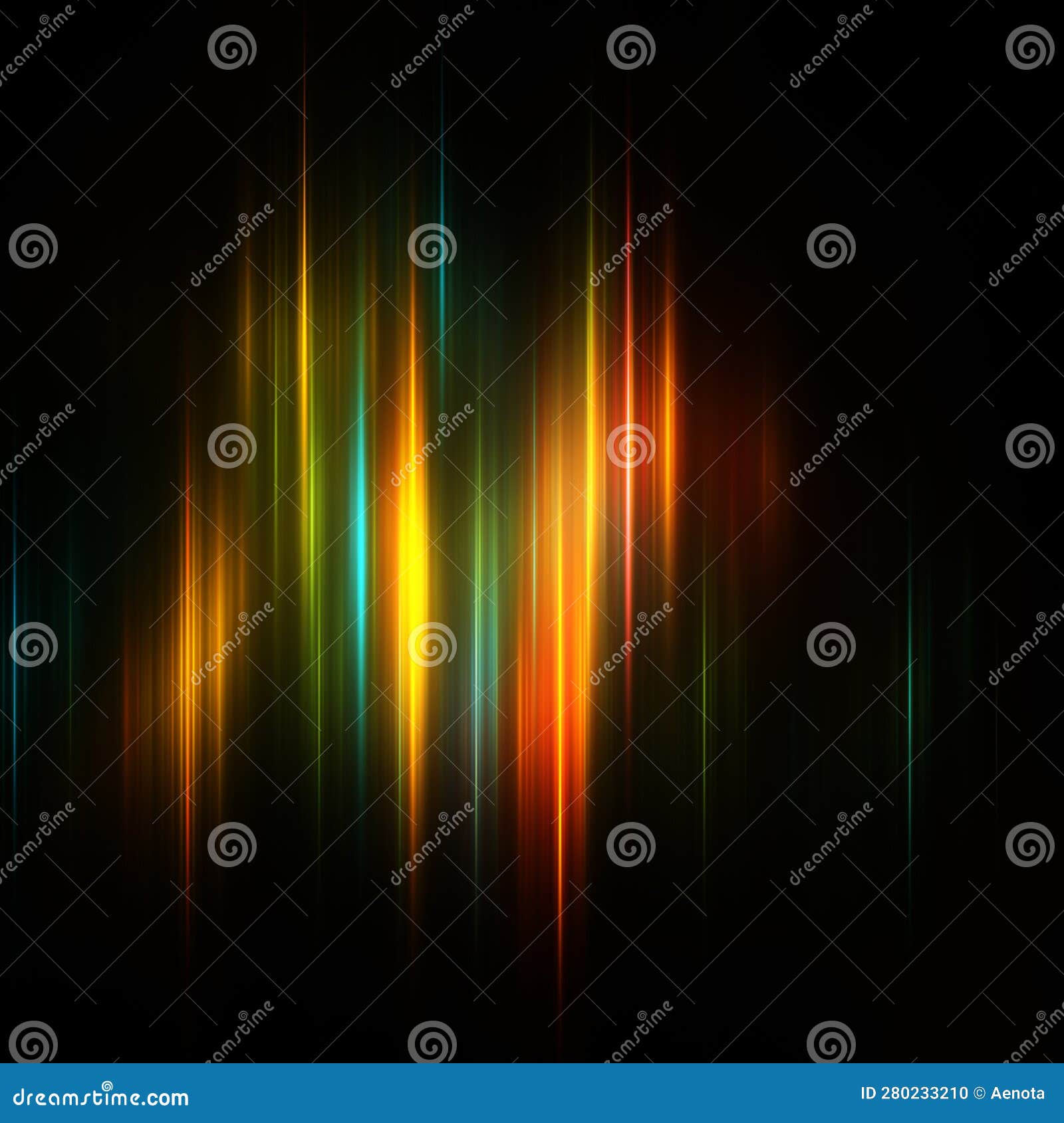 Fractal Northern Lights - Fractal Background- Fractal Art Stock ...
