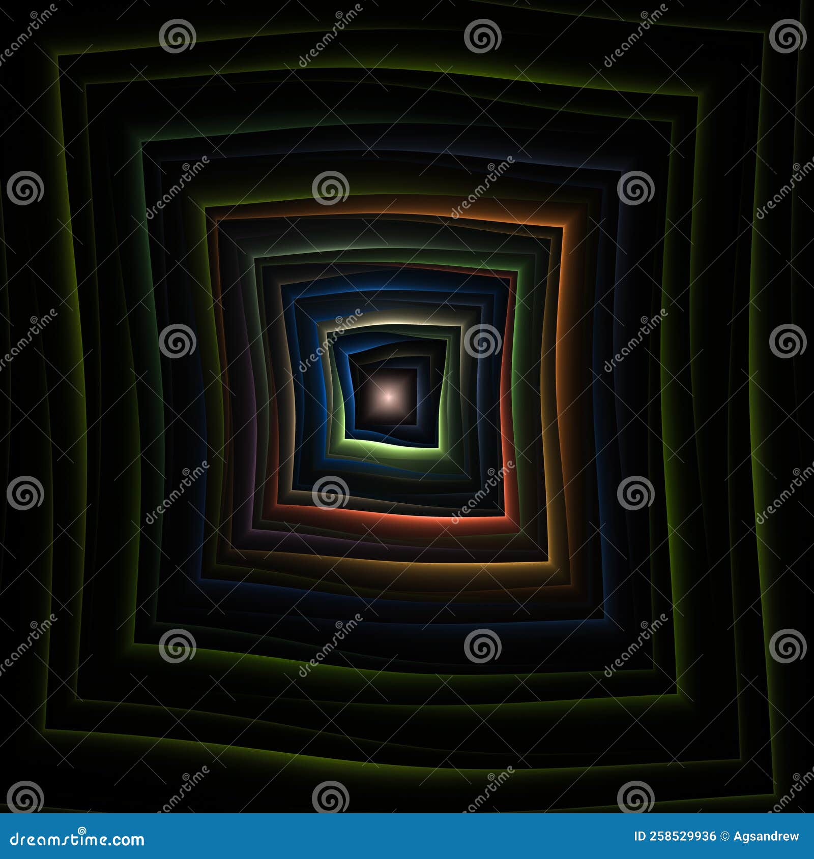 Fractal Orbits stock illustration. Illustration of math - 258529936