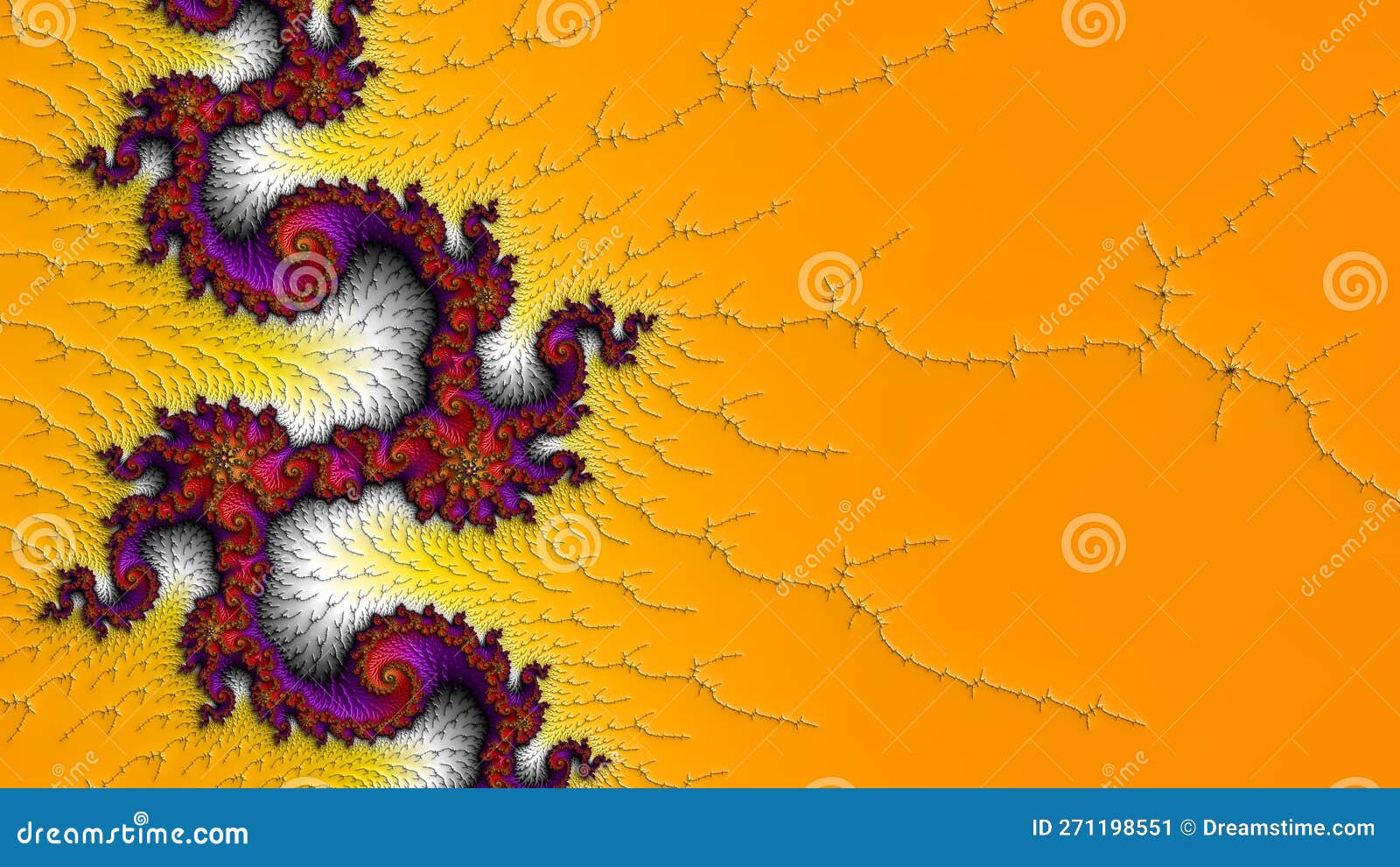 Fractal Pattern Color - Mandelbrot Set Detail, Digital Artwork for ...