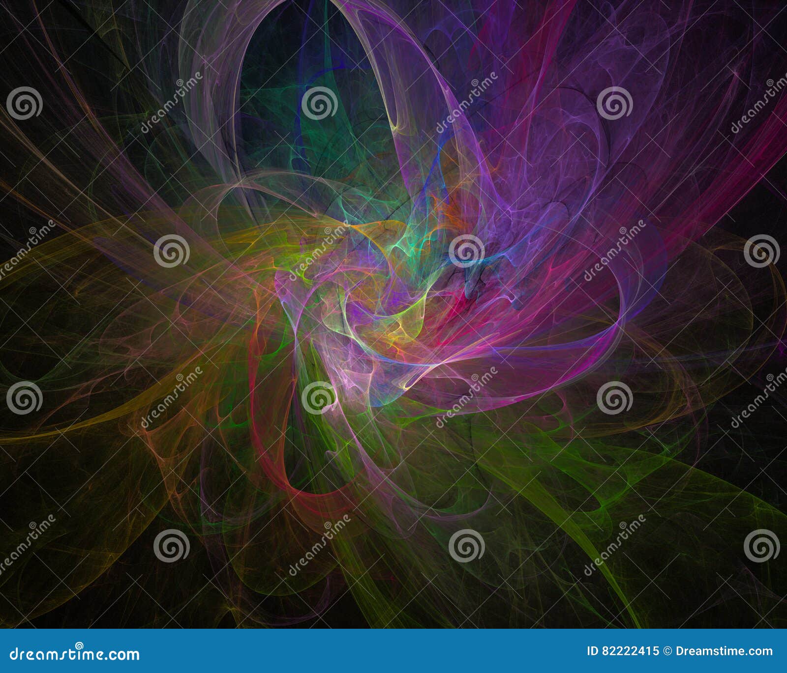 Fractal pattern stock illustration. Illustration of style - 82222415