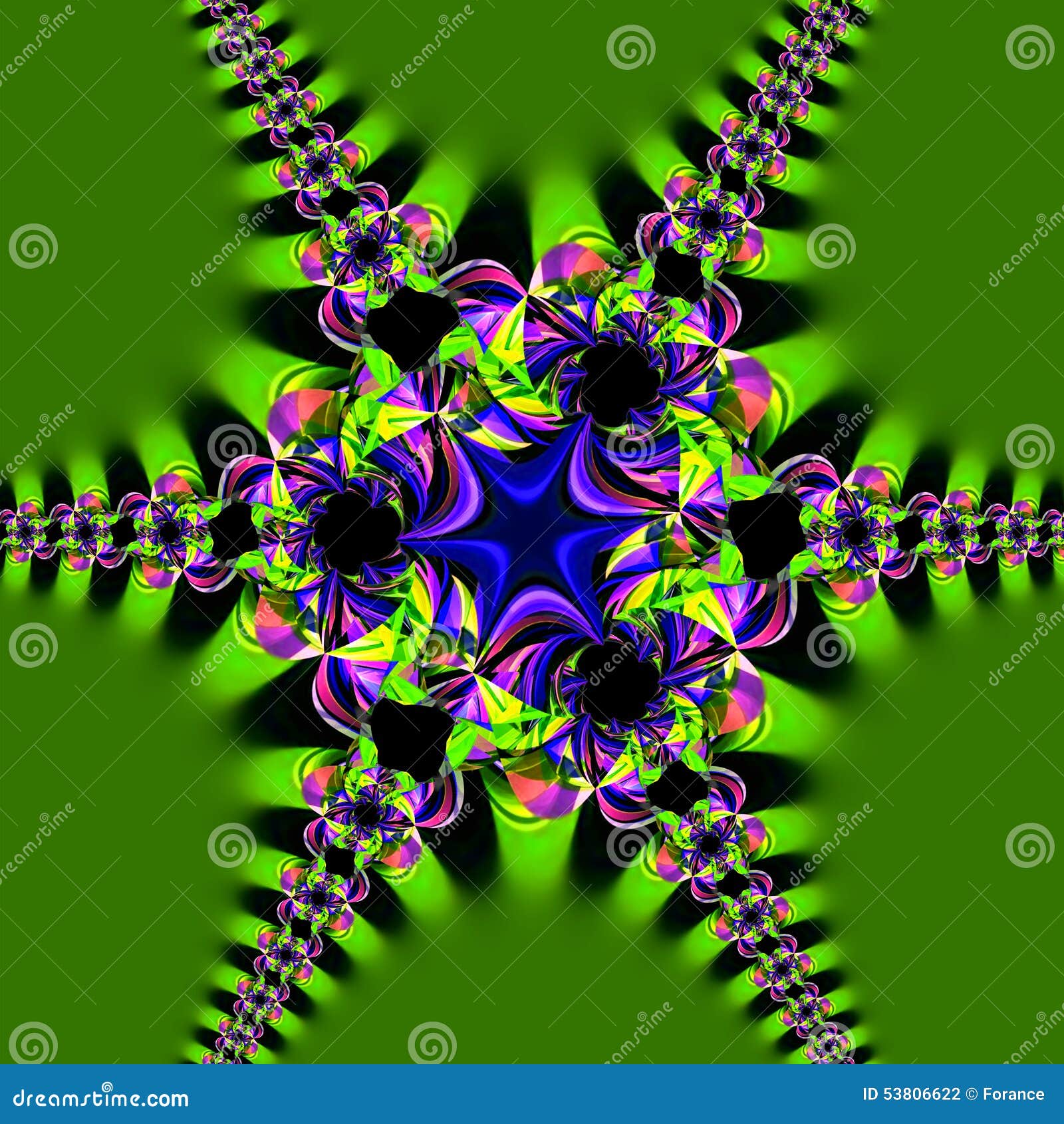 Fractal pattern stock photo. Image of physics, mathematical - 53806622